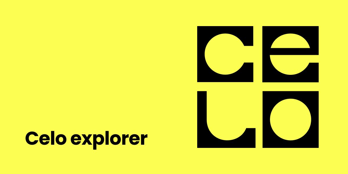 Celo Sepolia blockchain explorer - View Celo Sepolia stats | Blockscout